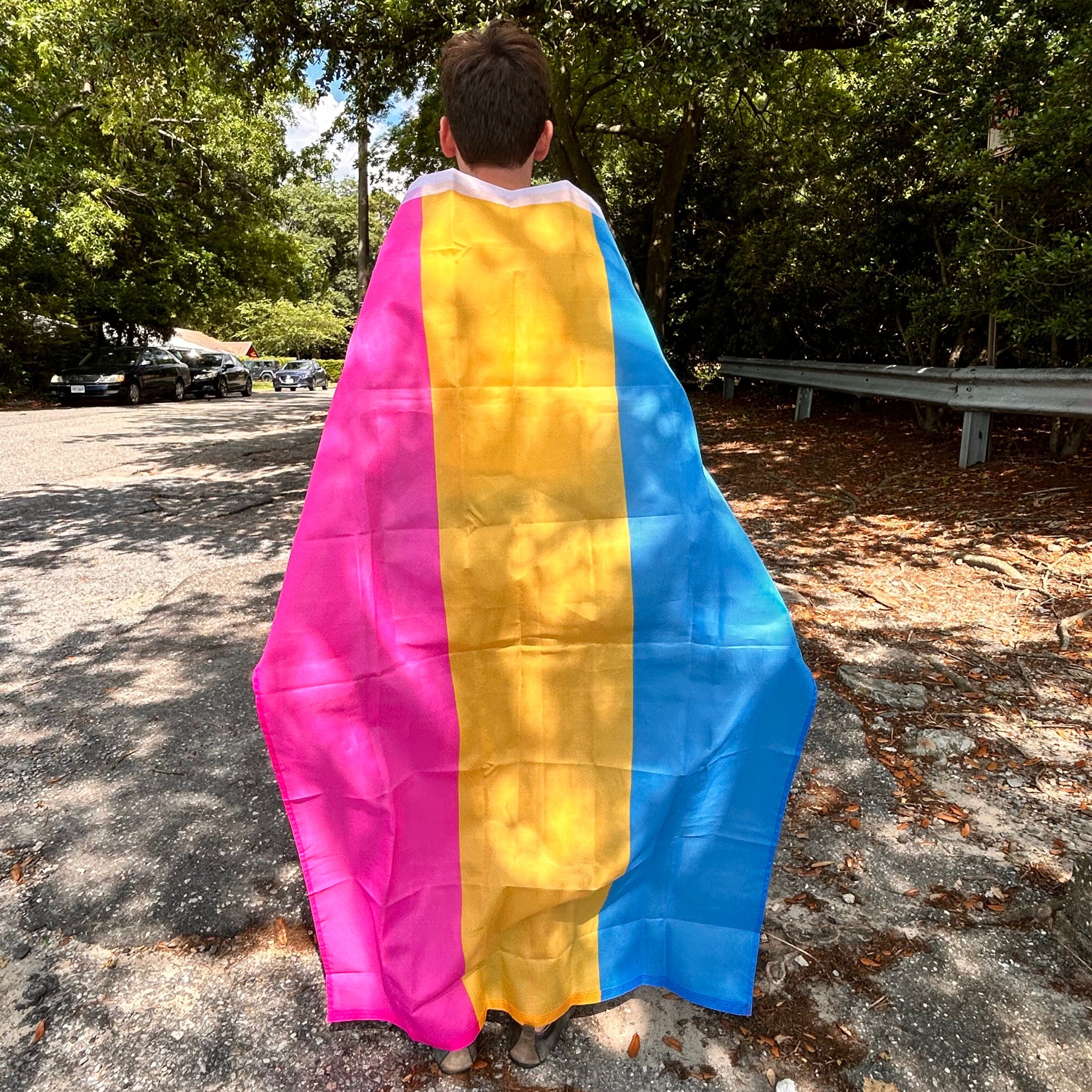 Pansexual PRIDE FLAG/CAPE | Norfolk Candle Co.